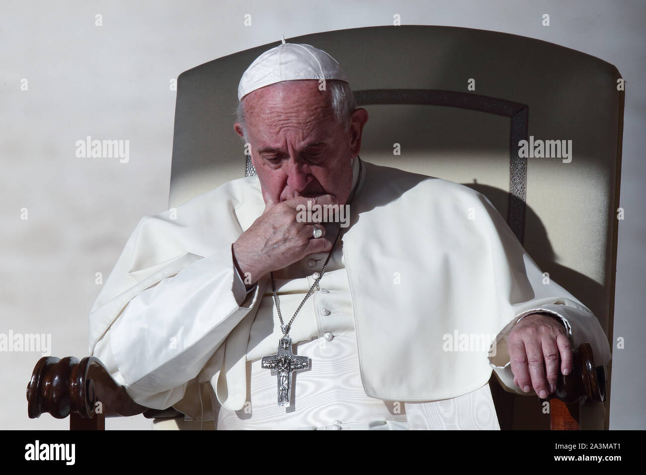 Vatican City, Vatican. October 9, 2019 - Vatican City (Holy See) - POPE ...