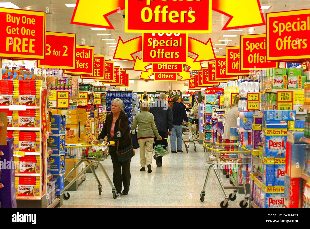 September 2005 Morrisons supermarket Stock Photo - Alamy