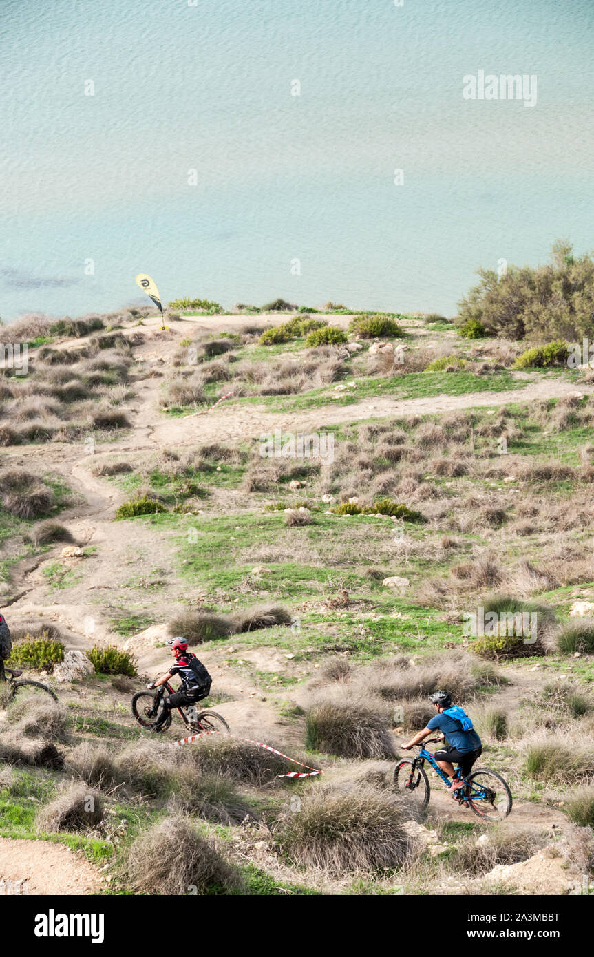 Around Malta - Mountain Biking along the coast of Malta Stock Photo - Alamy