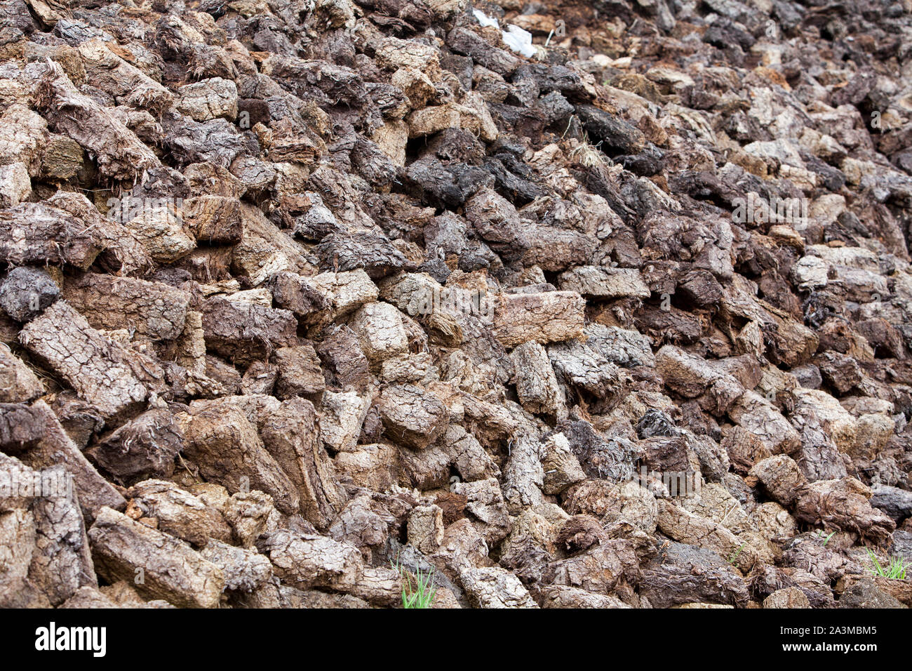 Peat cutting stack hi-res stock photography and images - Alamy