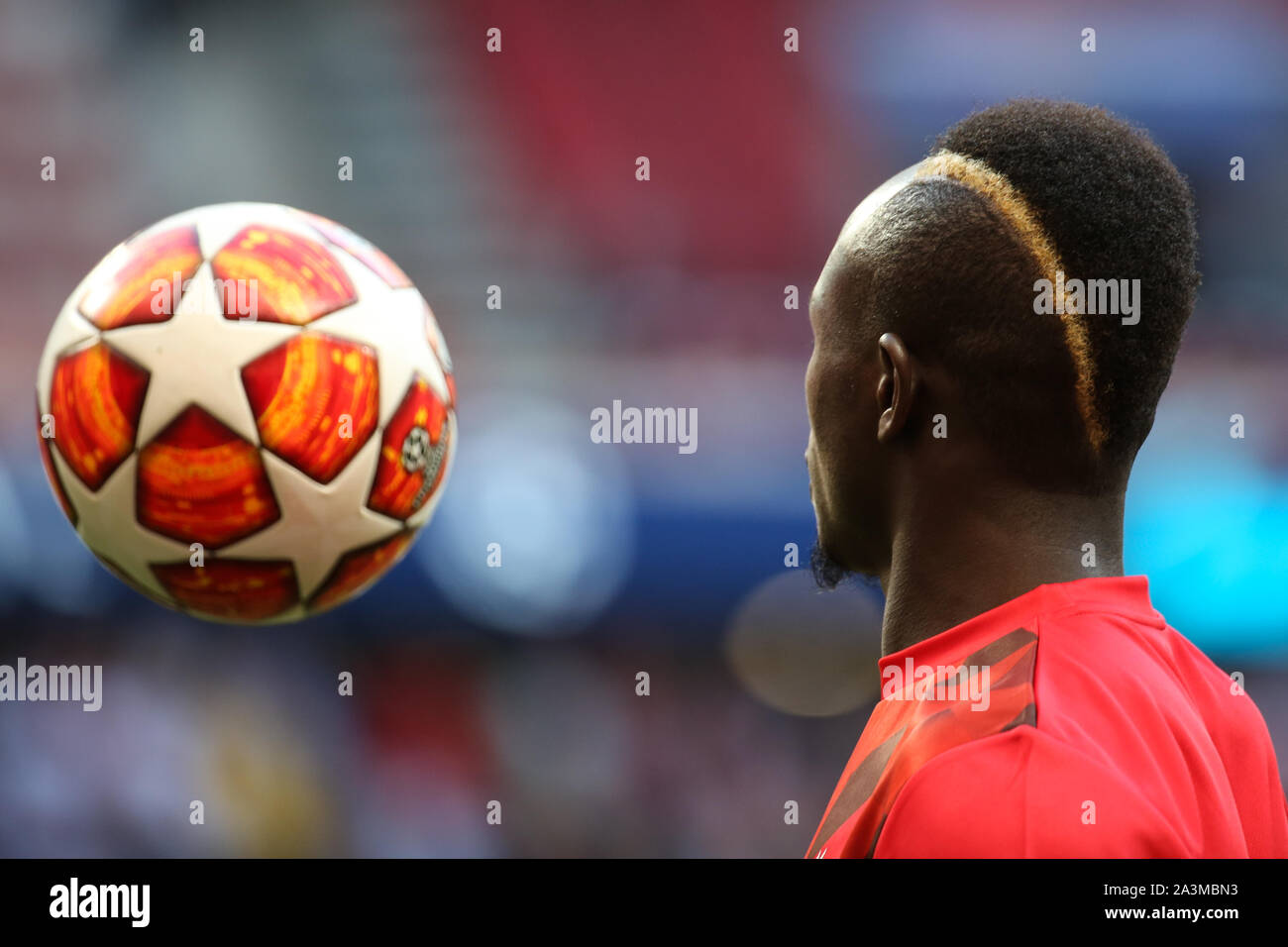 MADRID, SPAIN - JUNE 01, 2019: Sadio Mane (Liverpool) pictured during ...