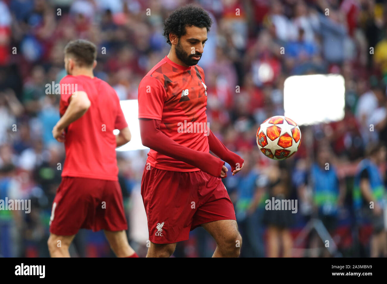 Salah liverpool 2019 final tottenham hi-res stock photography and ...