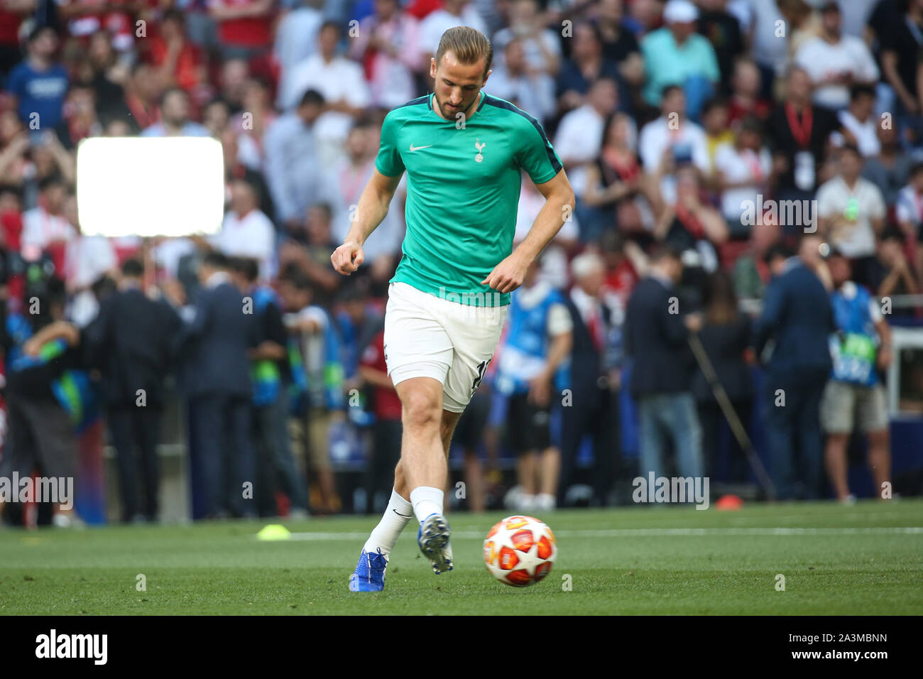 MADRID, SPAIN - JUNE 01, 2019: Harry Kane (Tottenham) pictured during ...