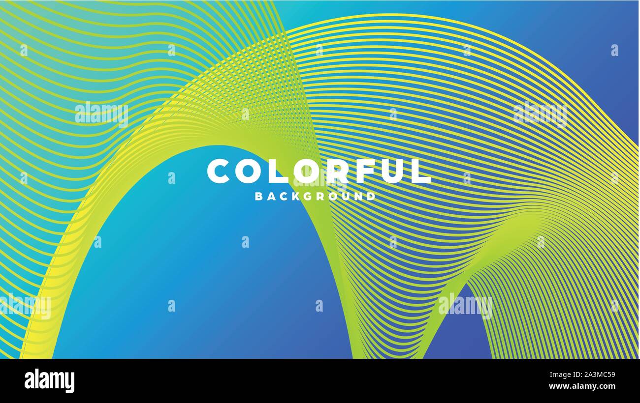 Modern minimal colorful abstract background, lines and geometric shapes ...