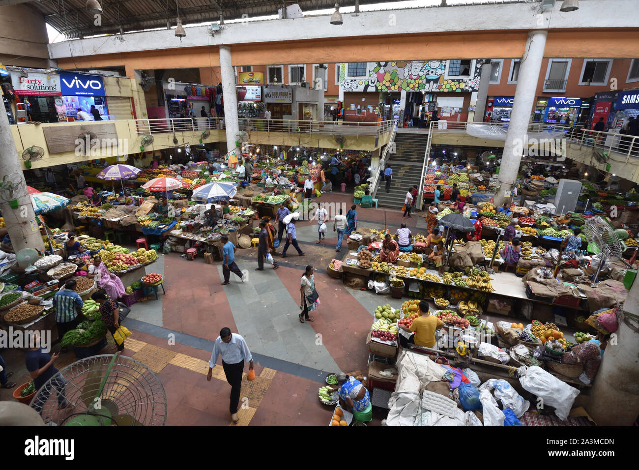 New Municipal Market. Panjim, Goa, India Stock Photo - Alamy