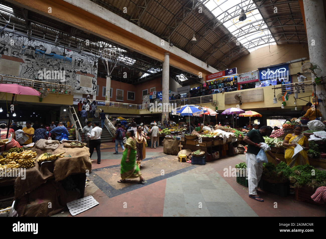 New Municipal Market. Panjim, Goa, India Stock Photo - Alamy