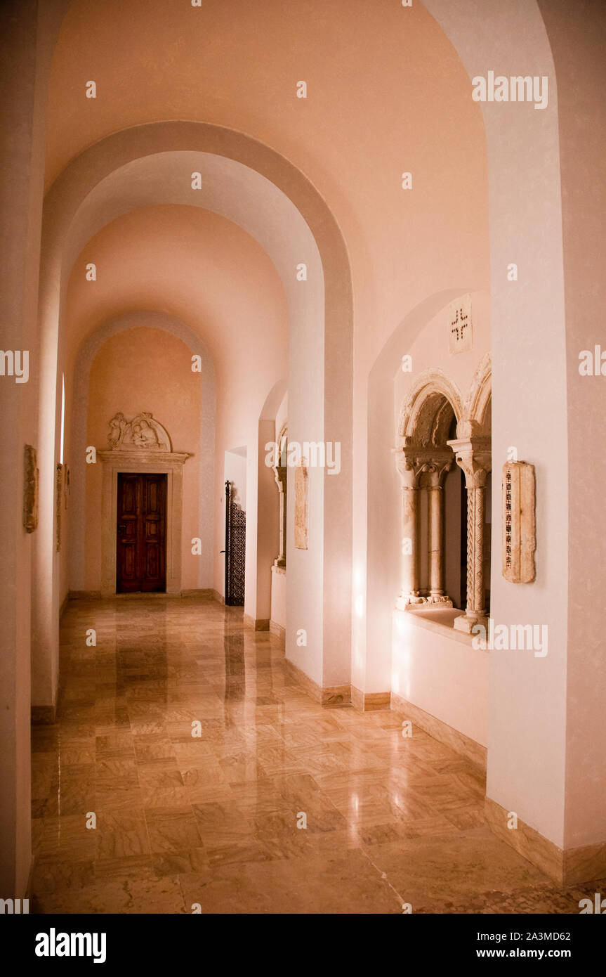 The Abbey of Montecassino, a monastery of the Benedictine Order within ...