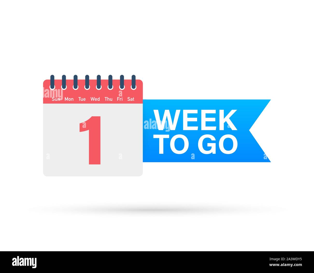 One week calendar hi-res stock photography and images - Alamy