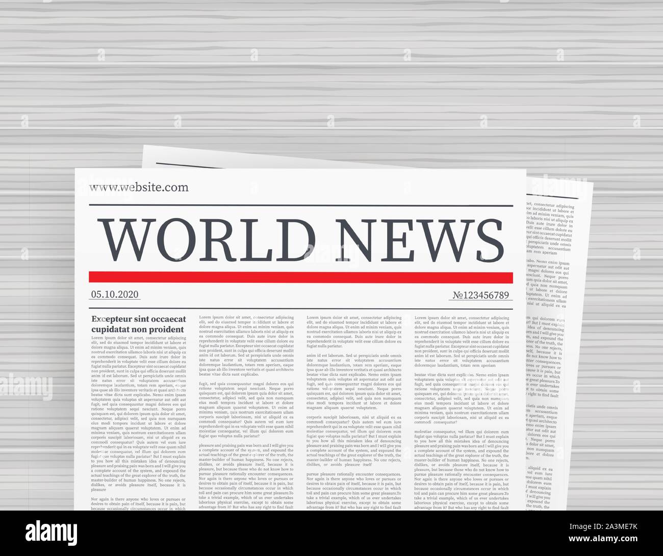 Newspaper clipping blank hi-res stock photography and images - Alamy