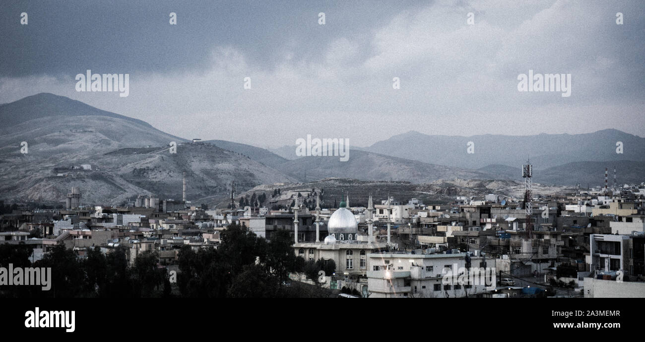 Cityscape of Sulimani, in the Kurdish Region of Iraq Stock Photo - Alamy