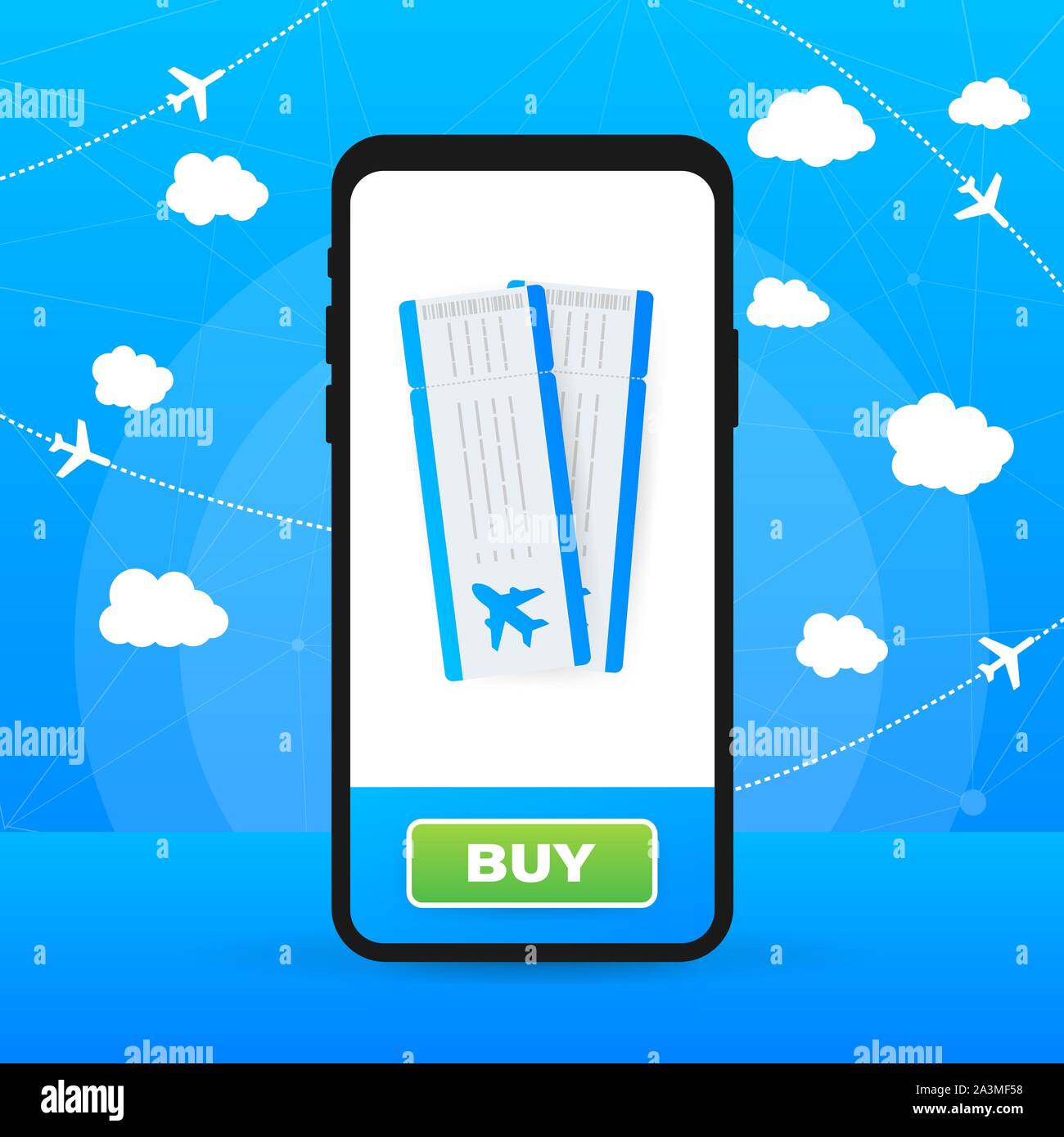 Pay pass smartphone app Stock Vector Images - Alamy