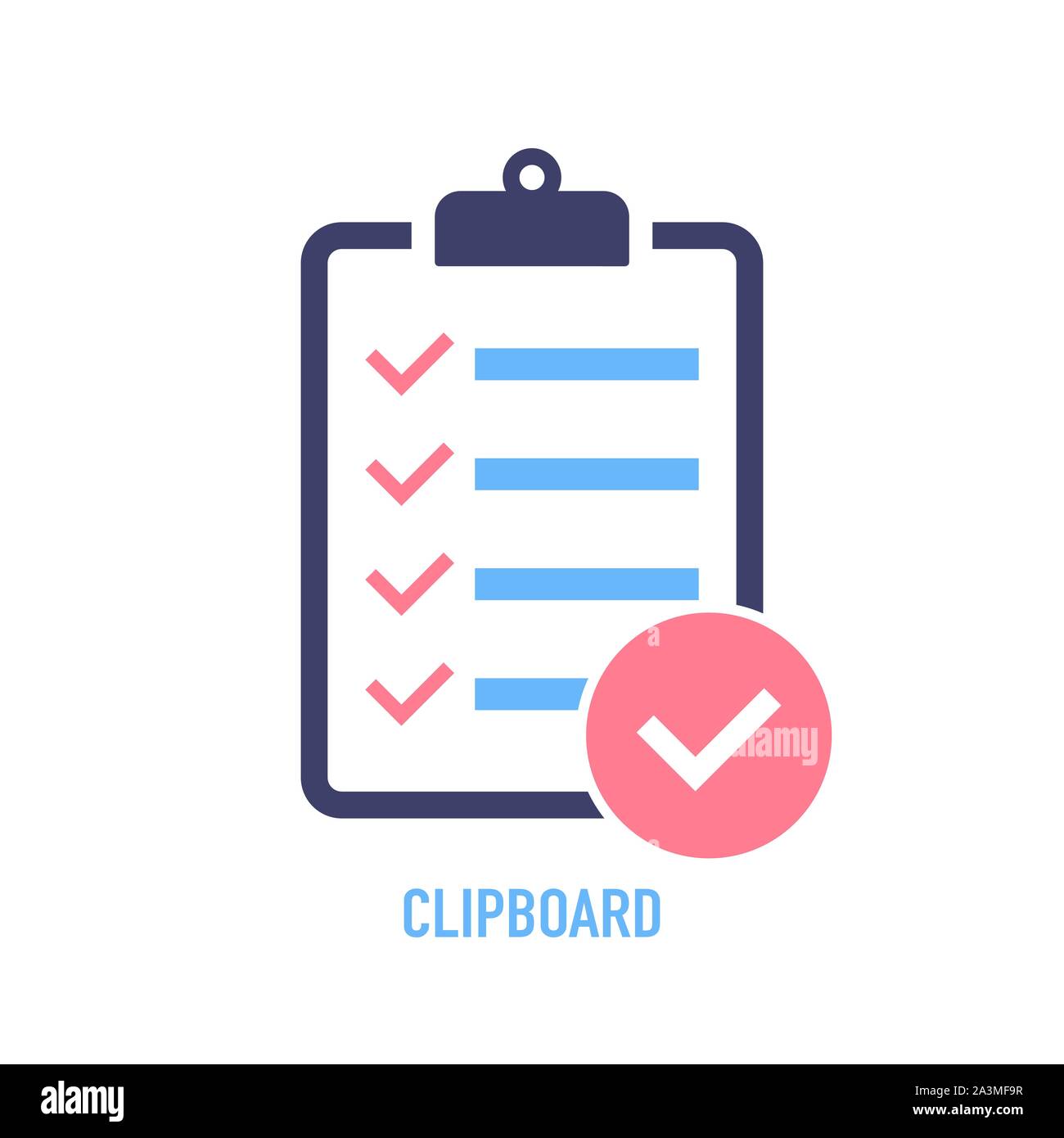 Clipboard with checklist icon. Clipboard with checklist icon for web ... Clipboard with checklist icon. Clipboard with checklist icon for web ...