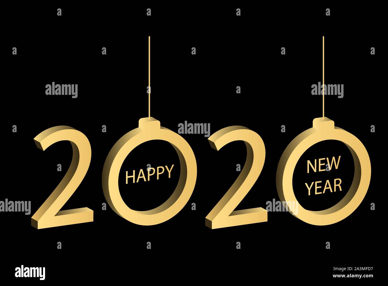 Concept 2020 vision Stock Vector Images - Alamy