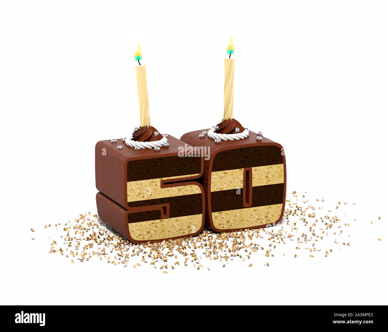 birthday cake white background Stock Photo - Alamy