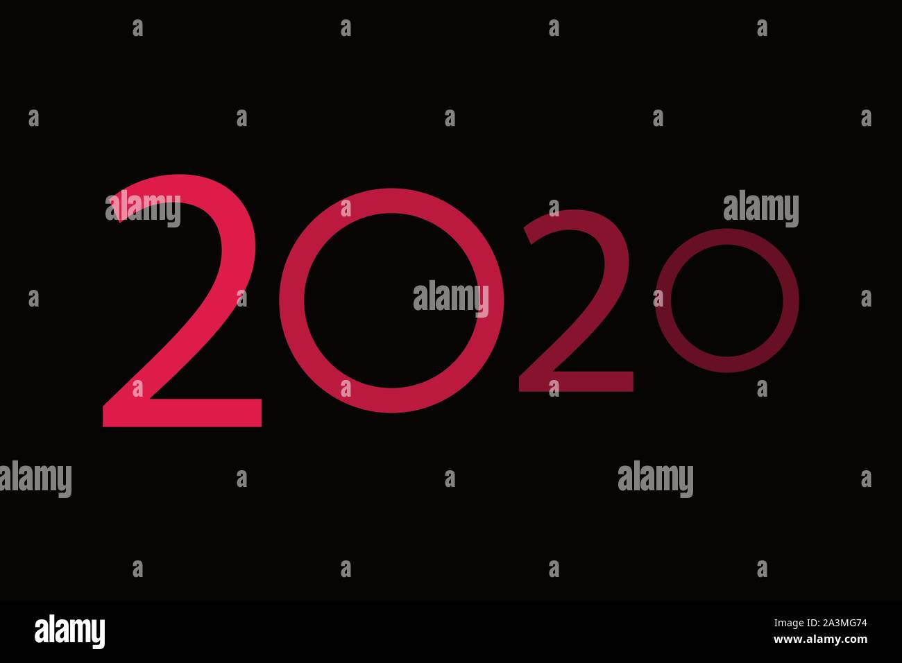 Concept 2020 vision Stock Vector Images - Alamy
