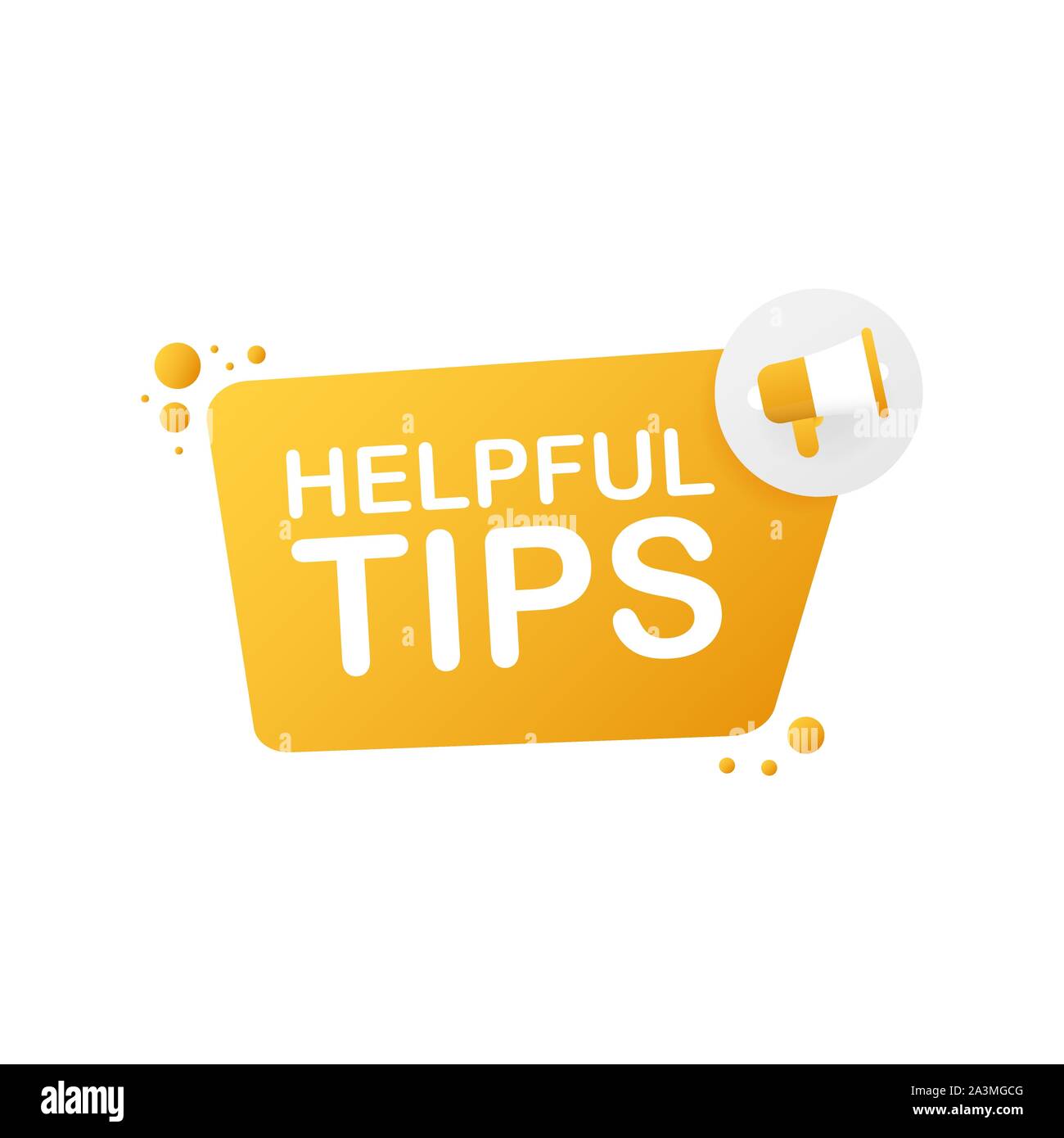 Hand Holding Megaphone Helpful Tips Vector Illustration Stock Vector hand-holding-megaphone-helpful-tips-vector-illustration-stock-vector