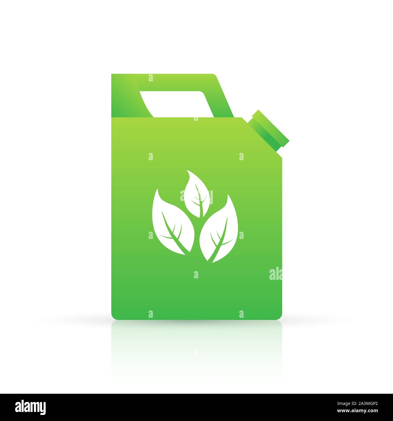 Biofuel canister vector icon illustration isolated on white background ...