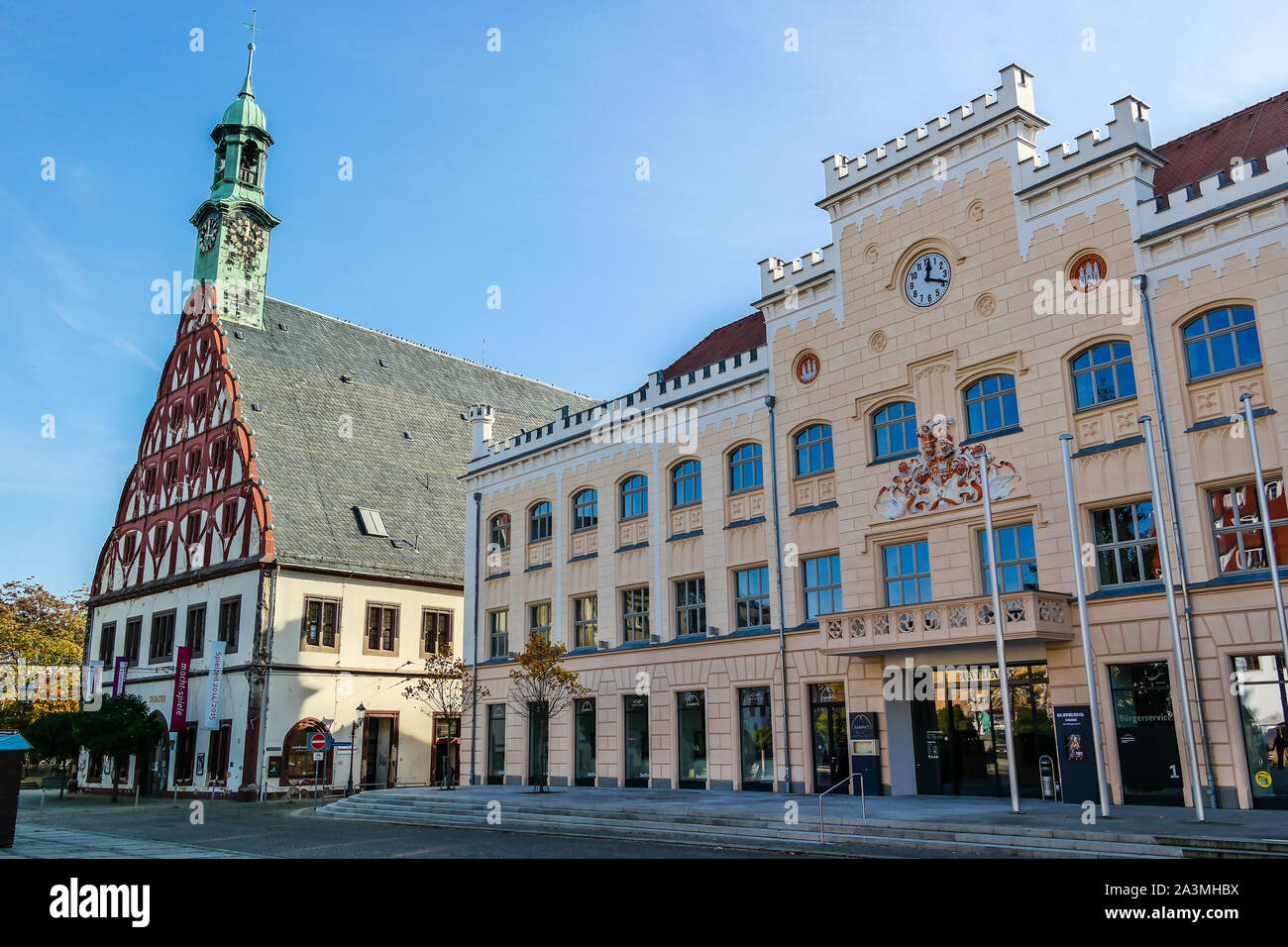 Zwickau square hi-res stock photography and images - Alamy