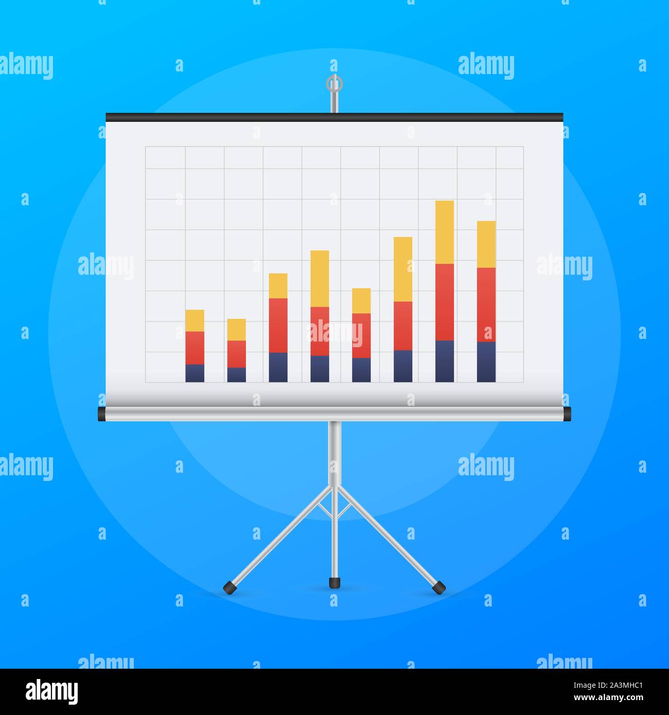 Presentation screen school Stock Vector Images - Alamy