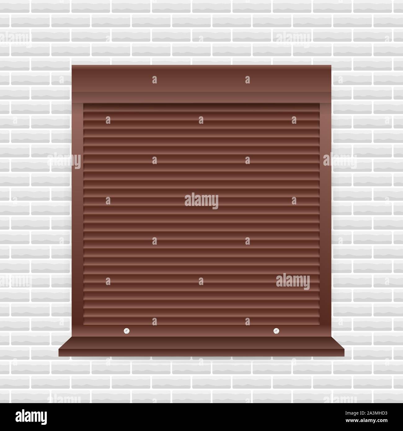 Window roller shutter up Stock Vector Images - Alamy