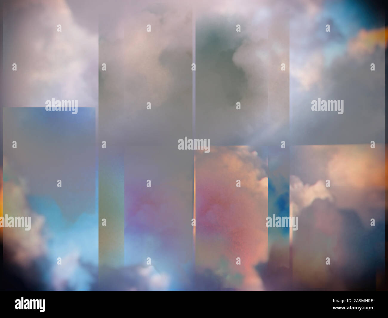 Grey clouds and prism hi-res stock photography and images - Alamy