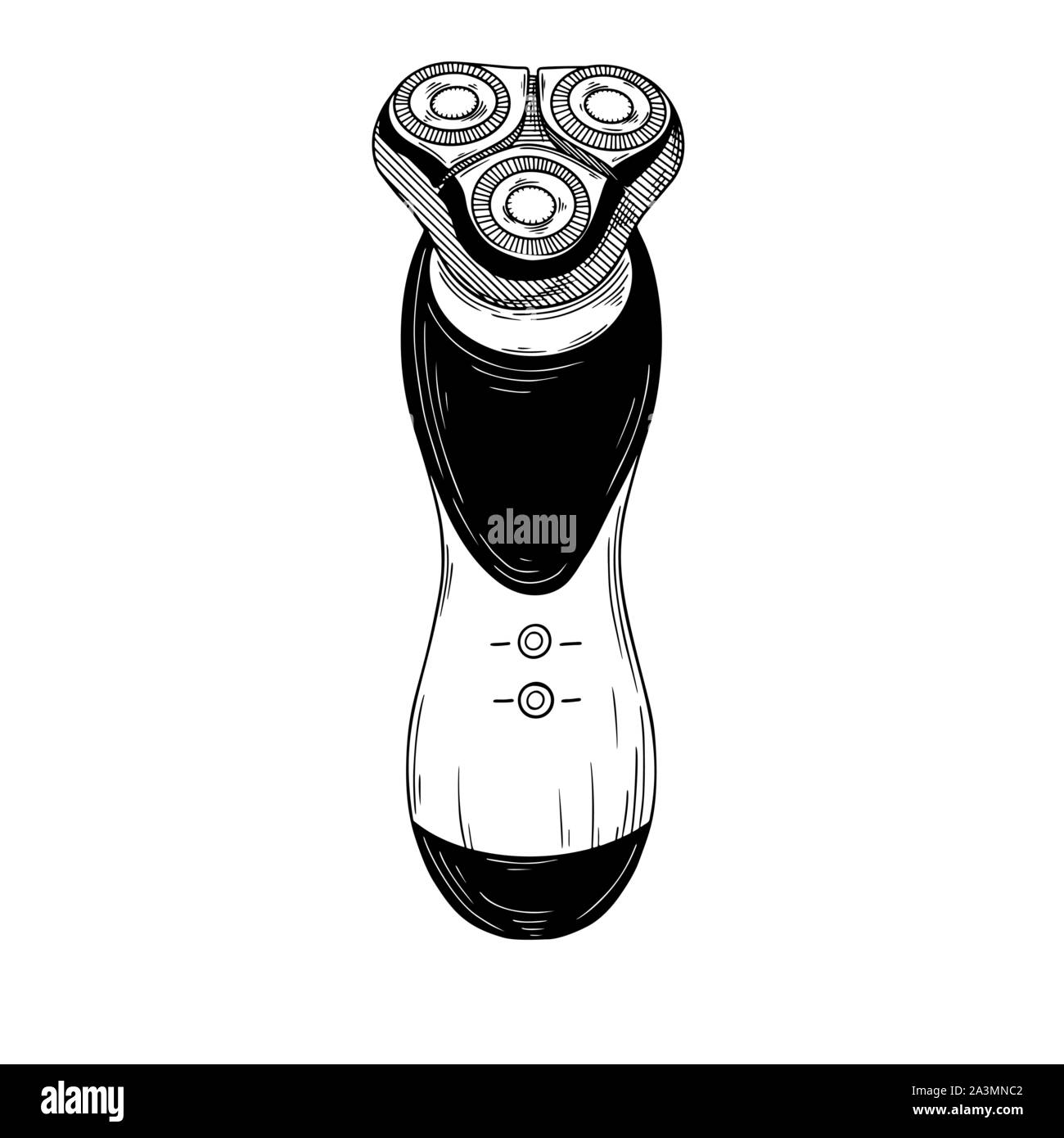 Shaving icon Black and White Stock Photos & Images - Alamy