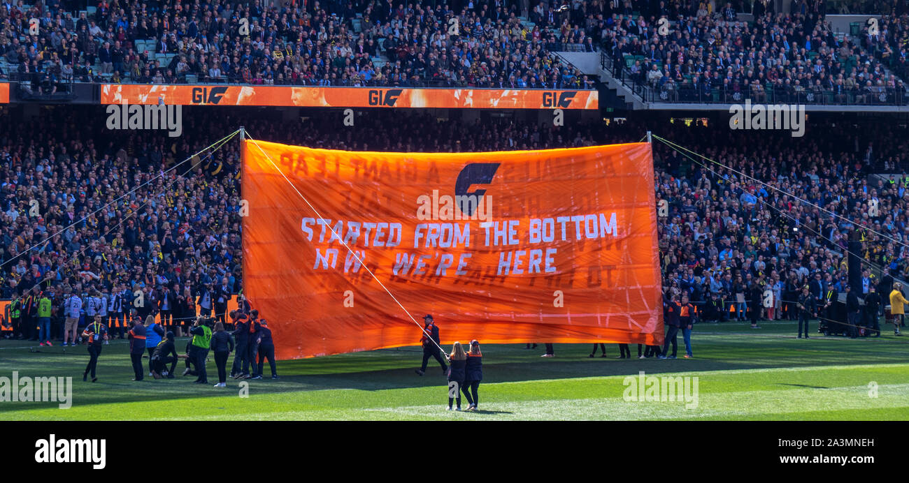 2019 Australian Rules Football League AFL Grand Final Greater Western ...