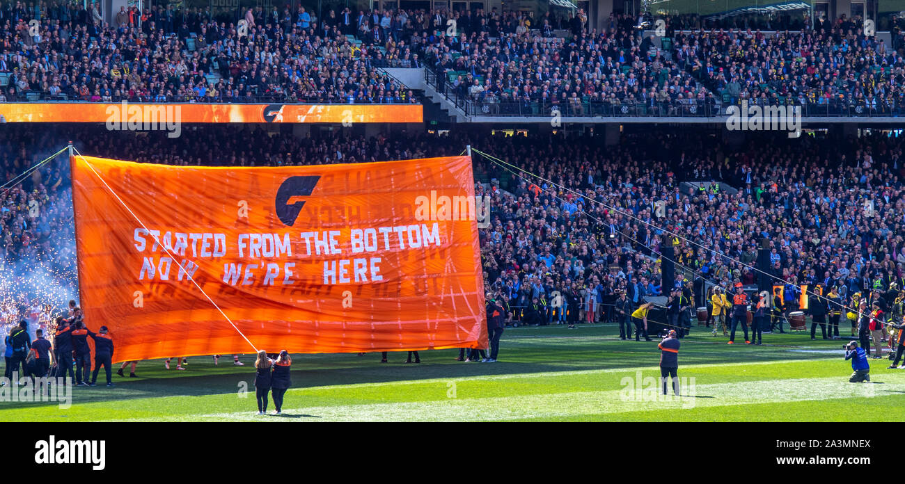 2019 Australian Rules Football League AFL Grand Final Greater Western ...