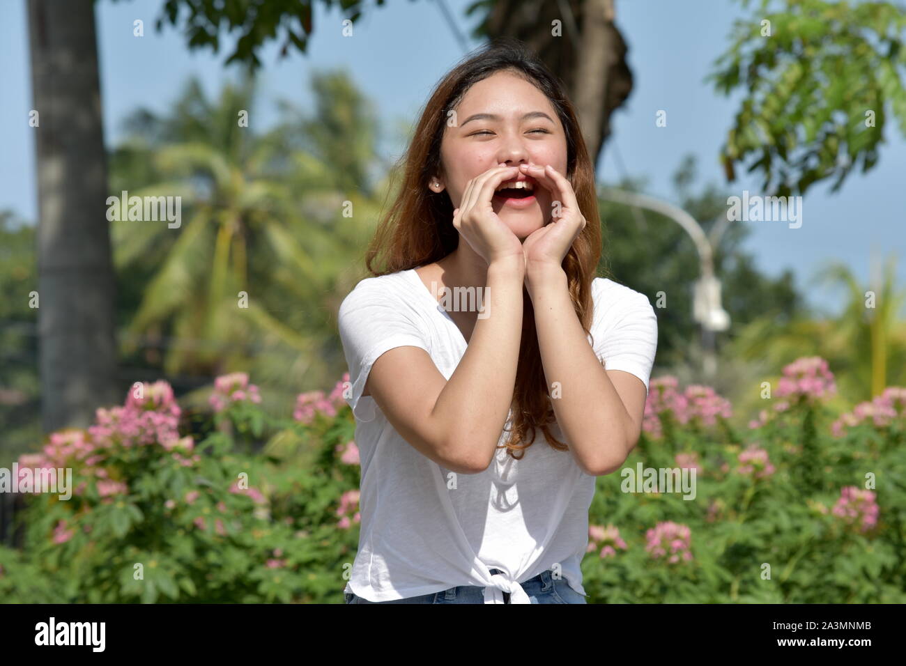 Hollering hi-res stock photography and images - Alamy