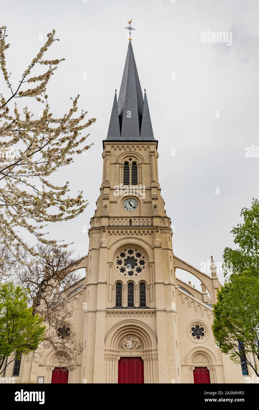 Reims, France, Saint Andre church Stock Photo - Alamy
