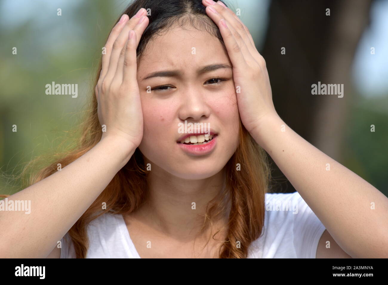 Asian female memory problems hi-res stock photography and images - Alamy