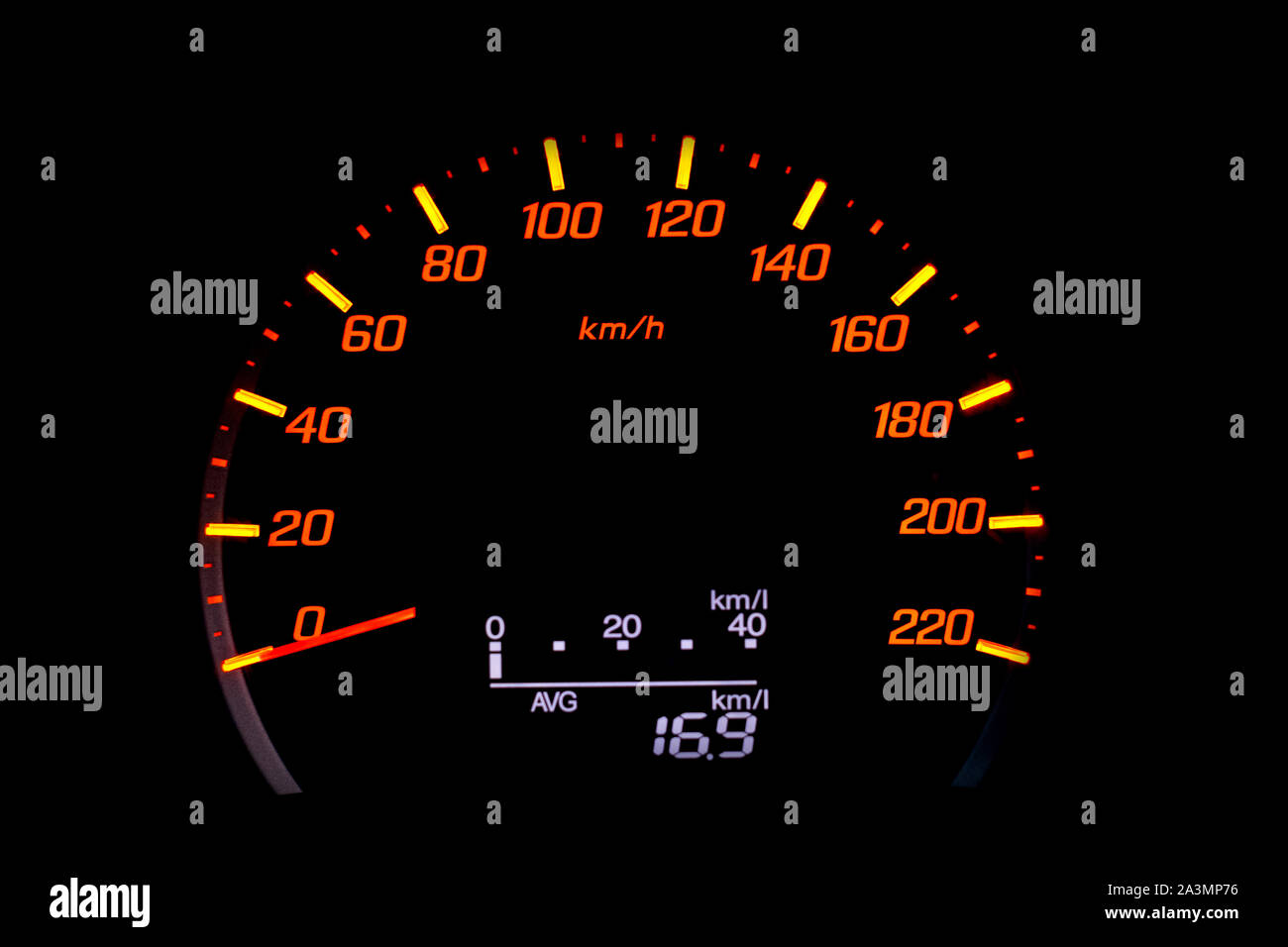 Rev counter car dials hi-res stock photography and images - Alamy