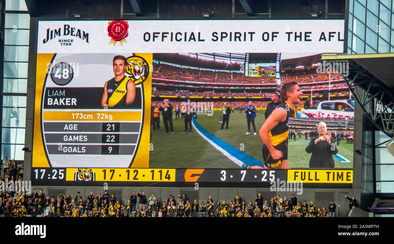 2019 Australian Rules Football League AFL Grand Final Greater Western ...