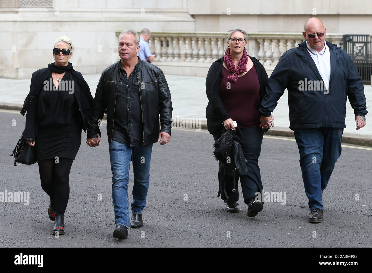 The family of Harry Dunn, mother Charlotte Charles (left) and father ...