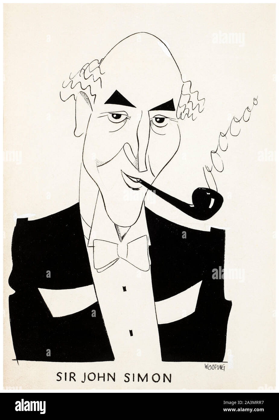 British, WW2, Artwork, Caricatures, Sir John Simon, 1st Viscount Simon ...