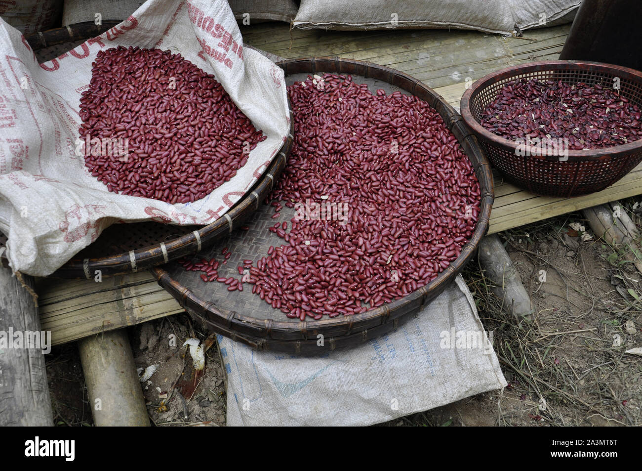 Drying out fruit hi-res stock photography and images - Alamy