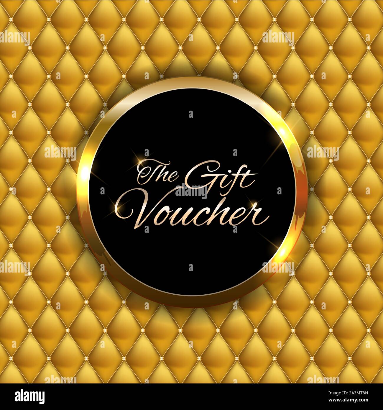 Golden sparkling glossy frame abstract background. Can be used for ...