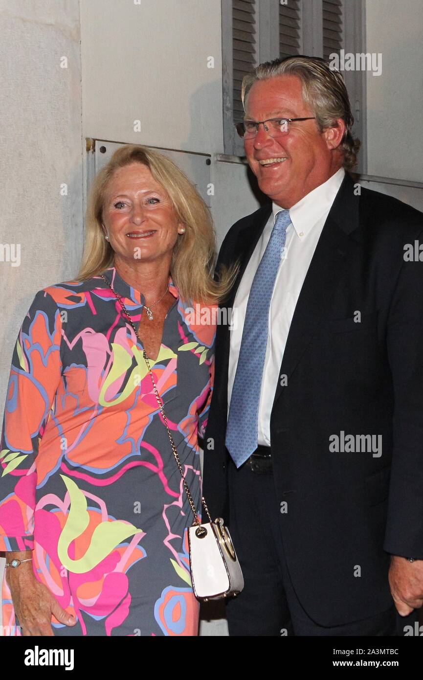 October 8, 2019, Athens, Greece: Edward M. Kennedy Jr. and his wife ...