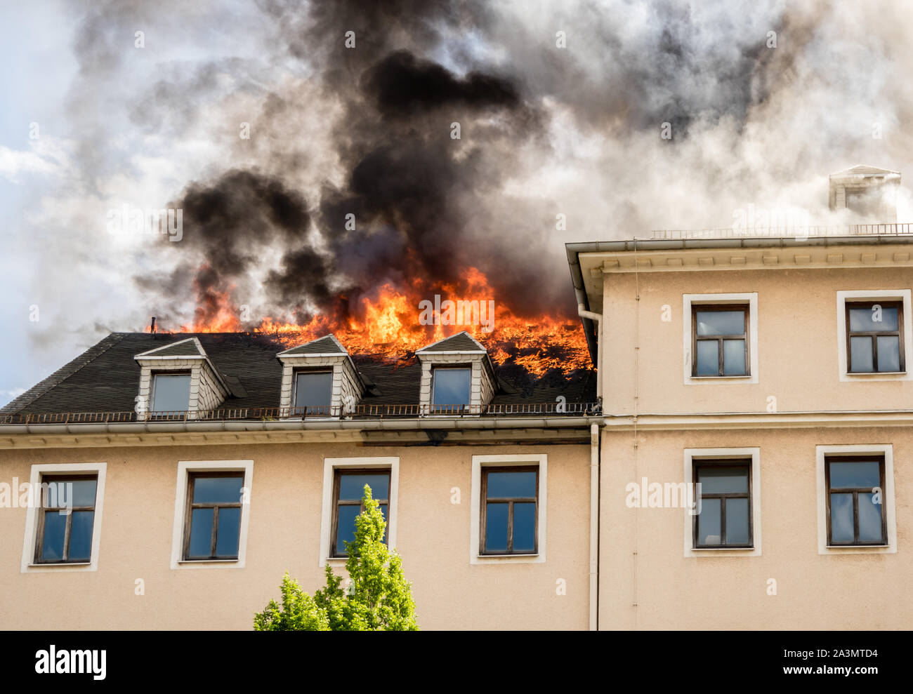 Roof upper story upper story hi-res stock photography and images - Alamy