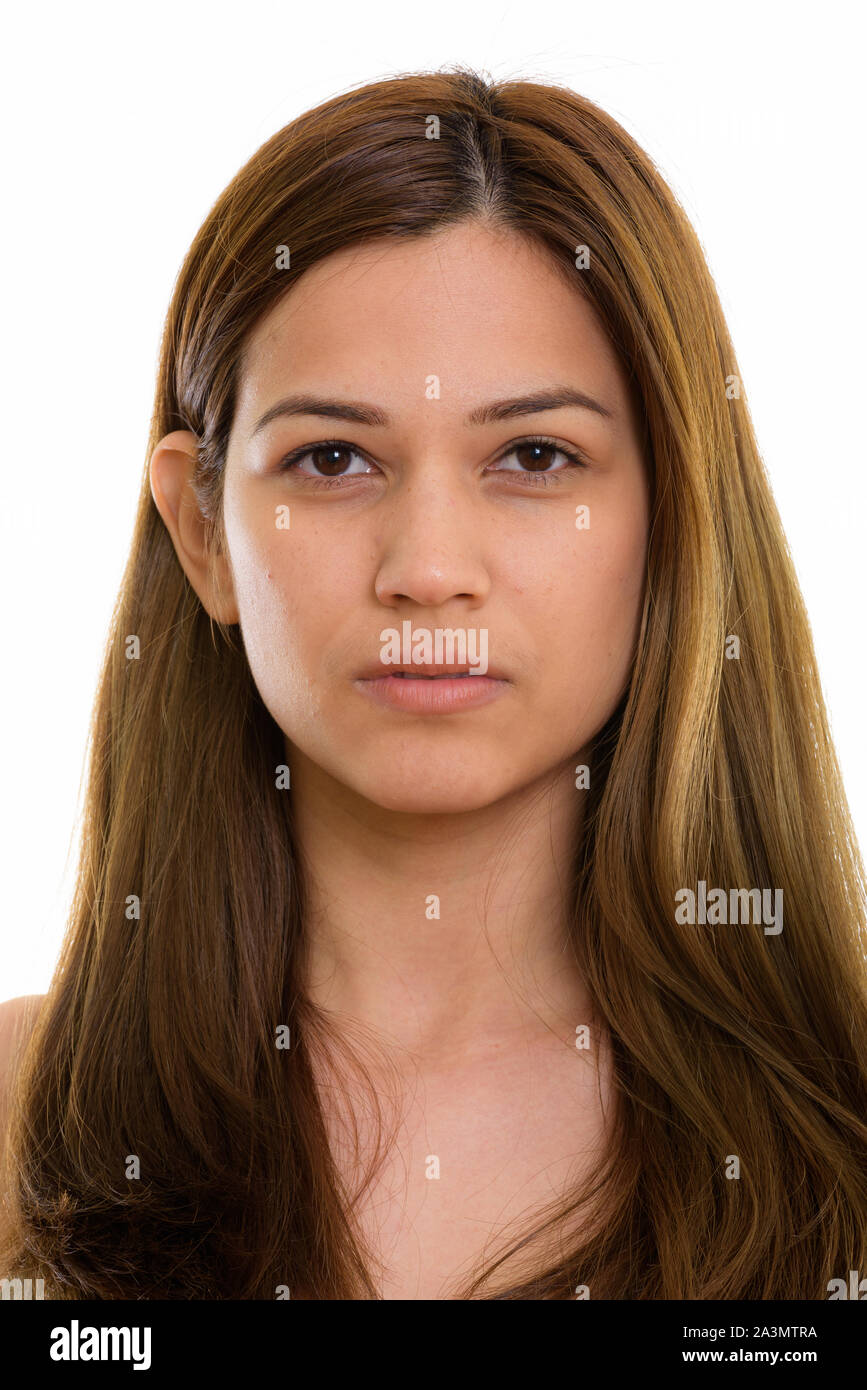 Female head hi-res stock photography and images - Alamy