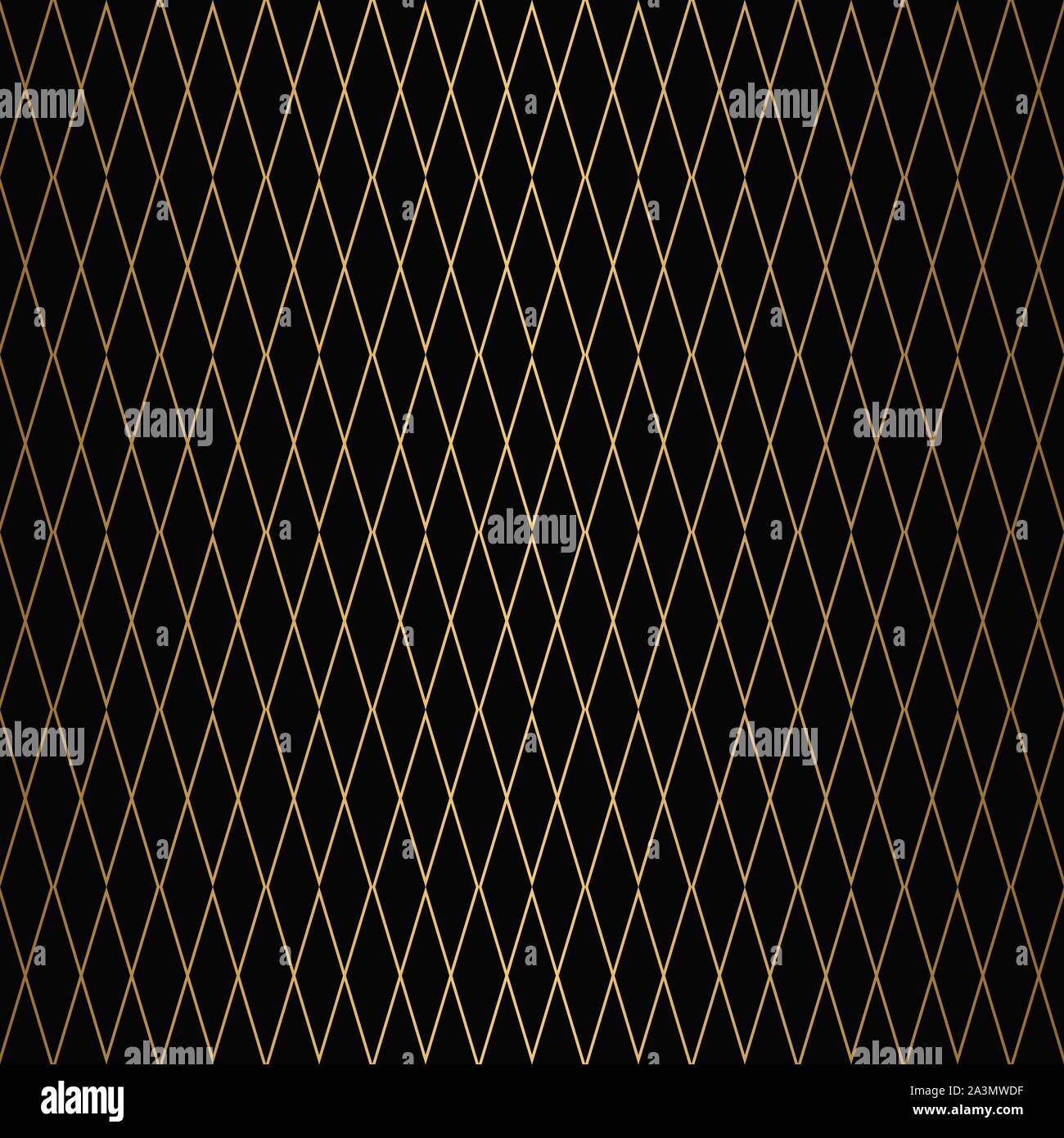 Diamond pattern motif. Seamless gold and black background Stock Vector ...