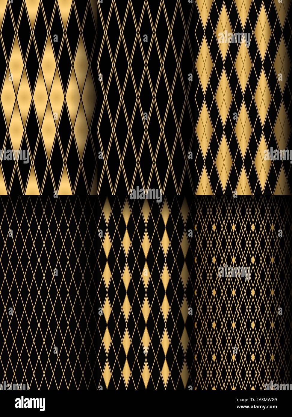 Seamless patterns diamonds Stock Vector Images - Alamy