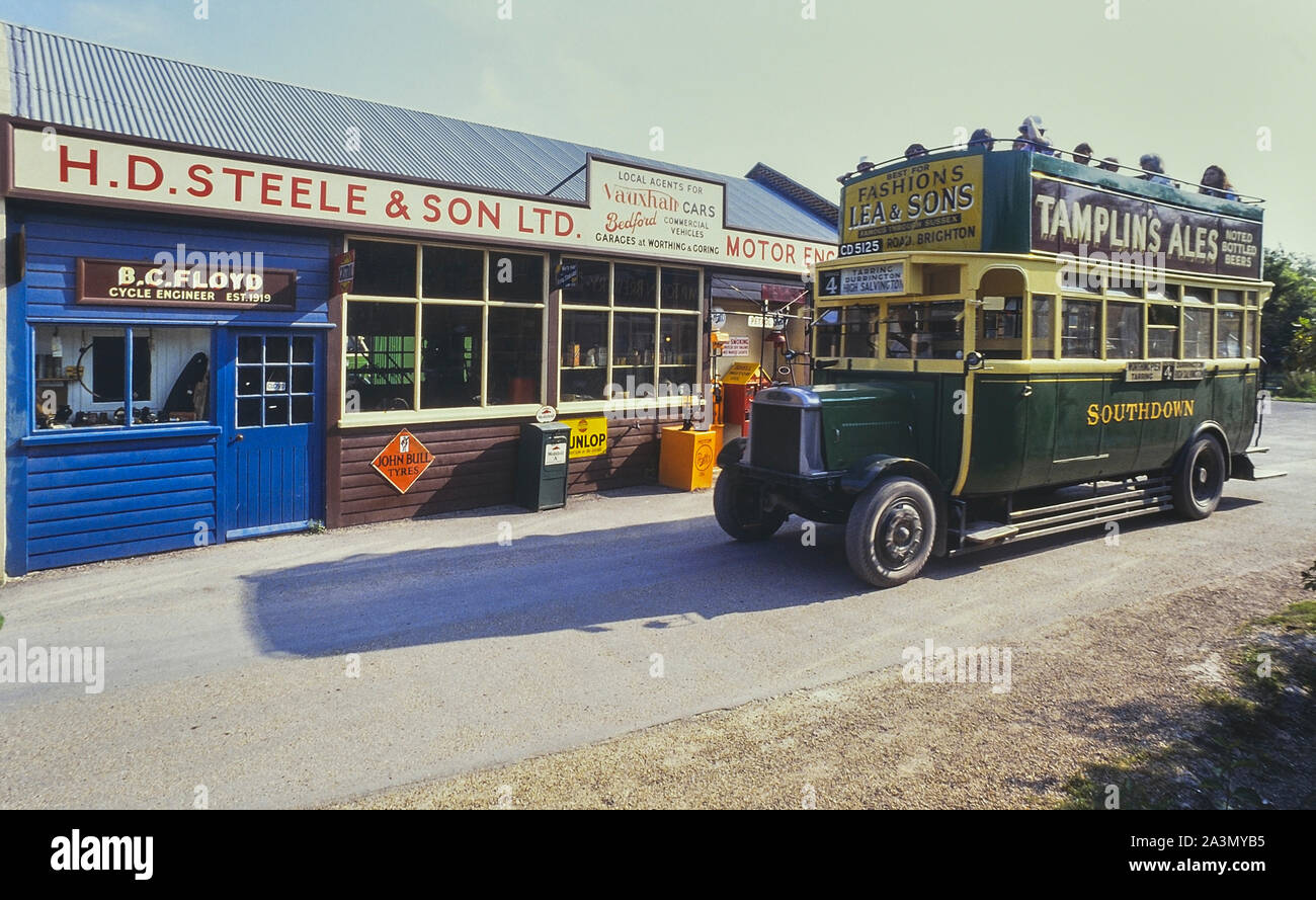 Leyland N Bus at The Amberley Museum & Heritage Centre. West Sussex ...