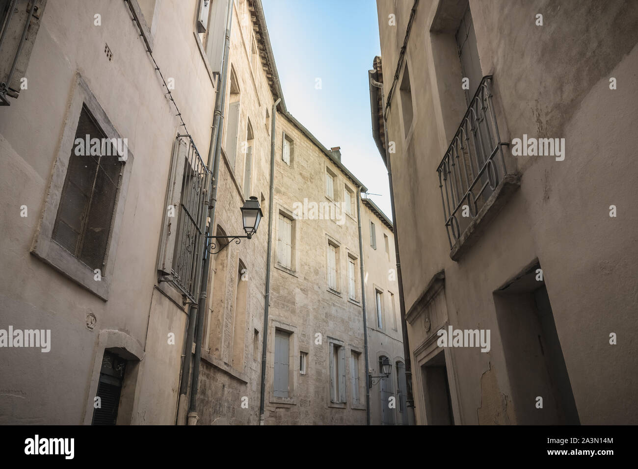 Montpellier, France - January 2, 2019: Typical architectural detail of ...