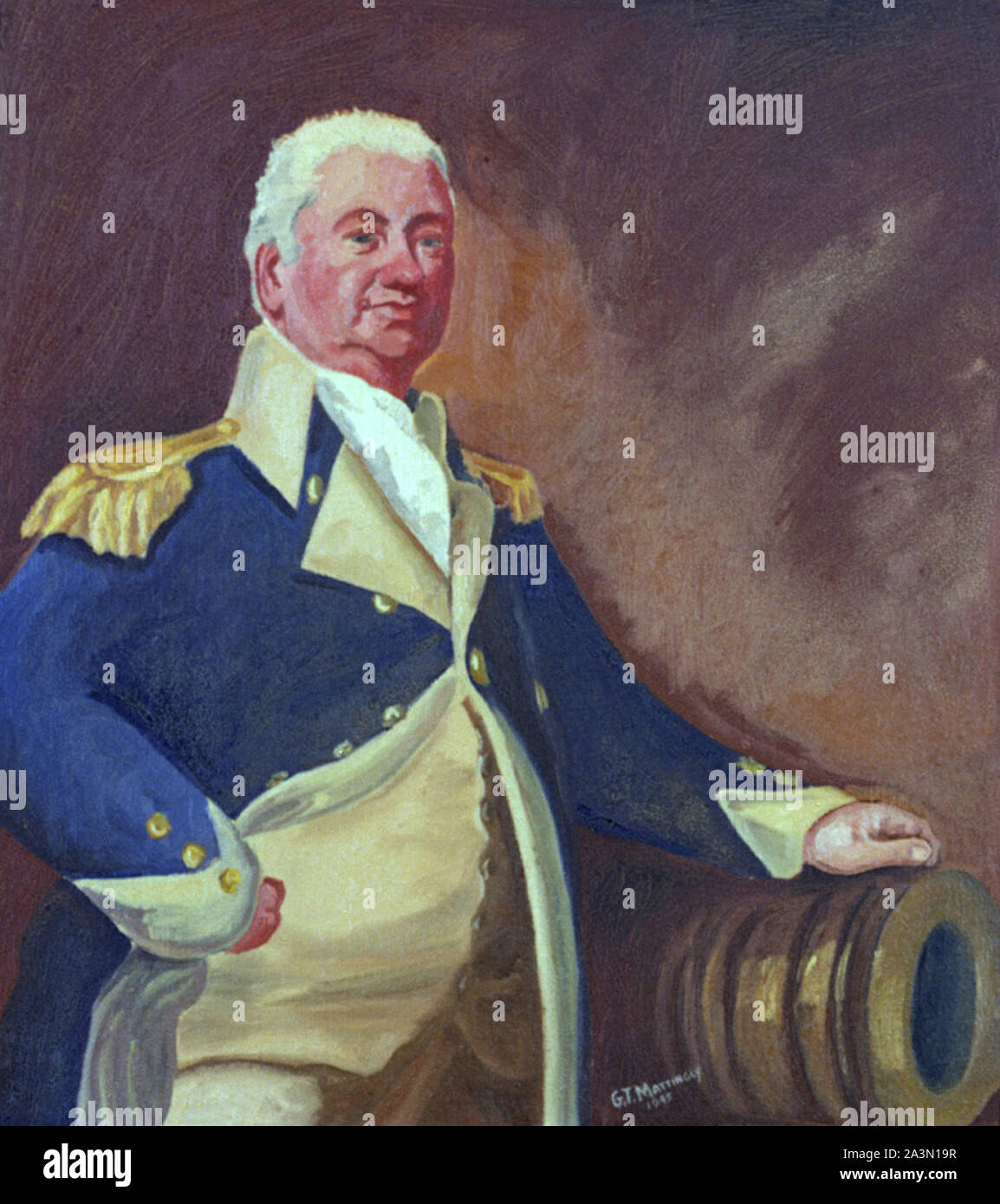 Artwork: "General Henry Knox" 1945 Artist: G. Y. Mattingly Catalog ...