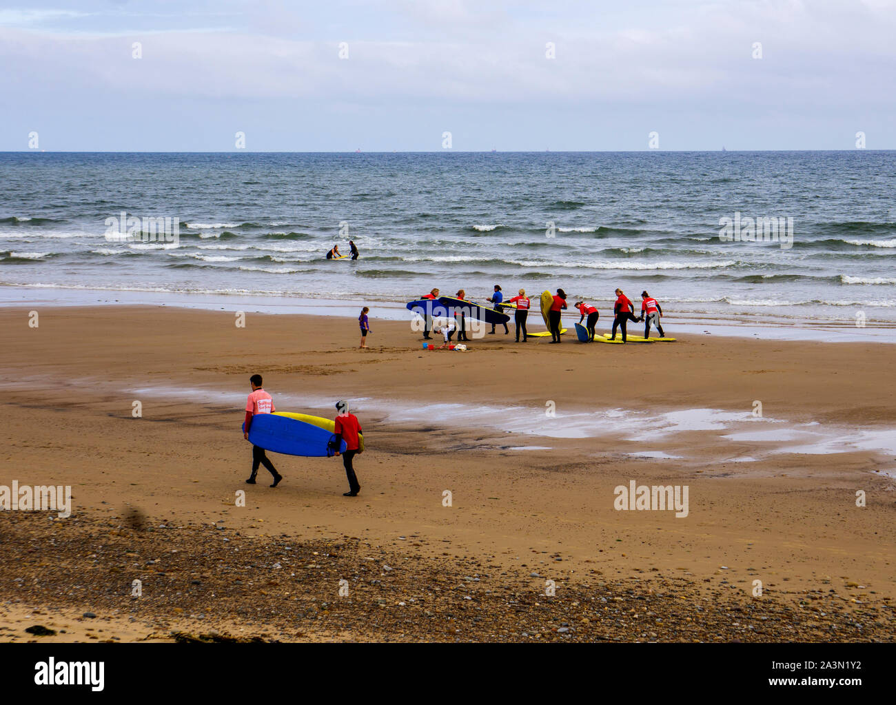 Saltburn by the sea surfing hi-res stock photography and images - Alamy