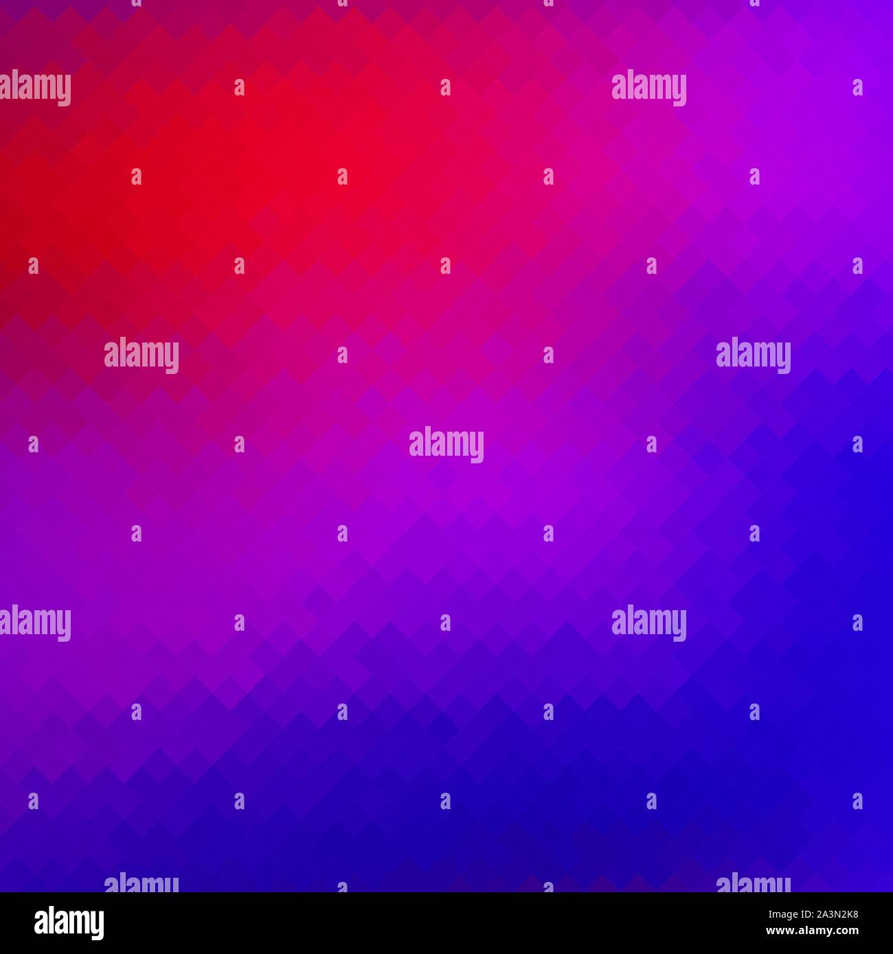 Colorful Background. Rumpled Square Pattern. Red Blue Texture. Abstract ...
