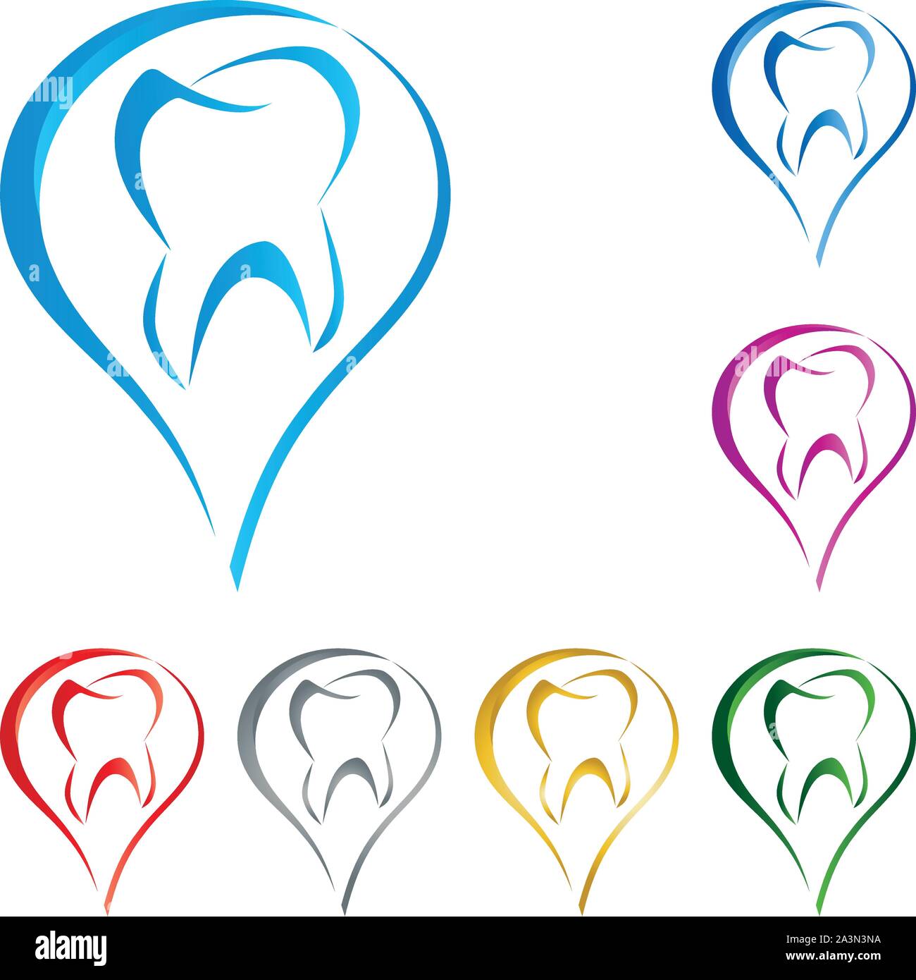 Tooth, dentist, dentistry, logo Stock Vector Image & Art - Alamy