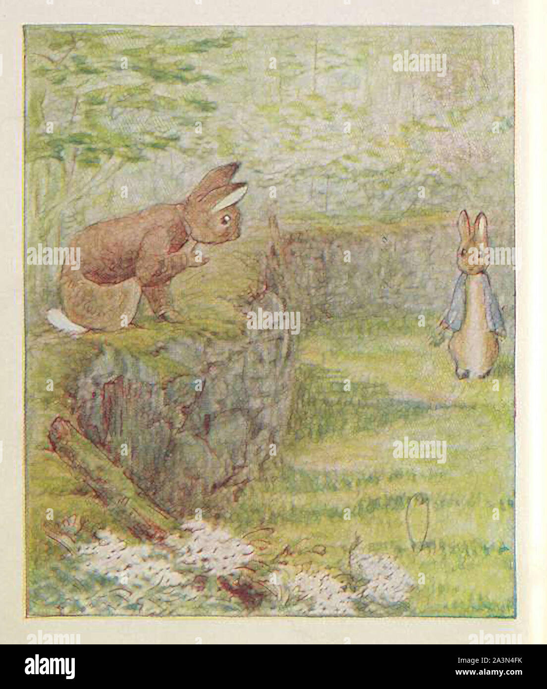 Beatrix Potter Benjamin Bunny High Resolution Stock Photography and ...