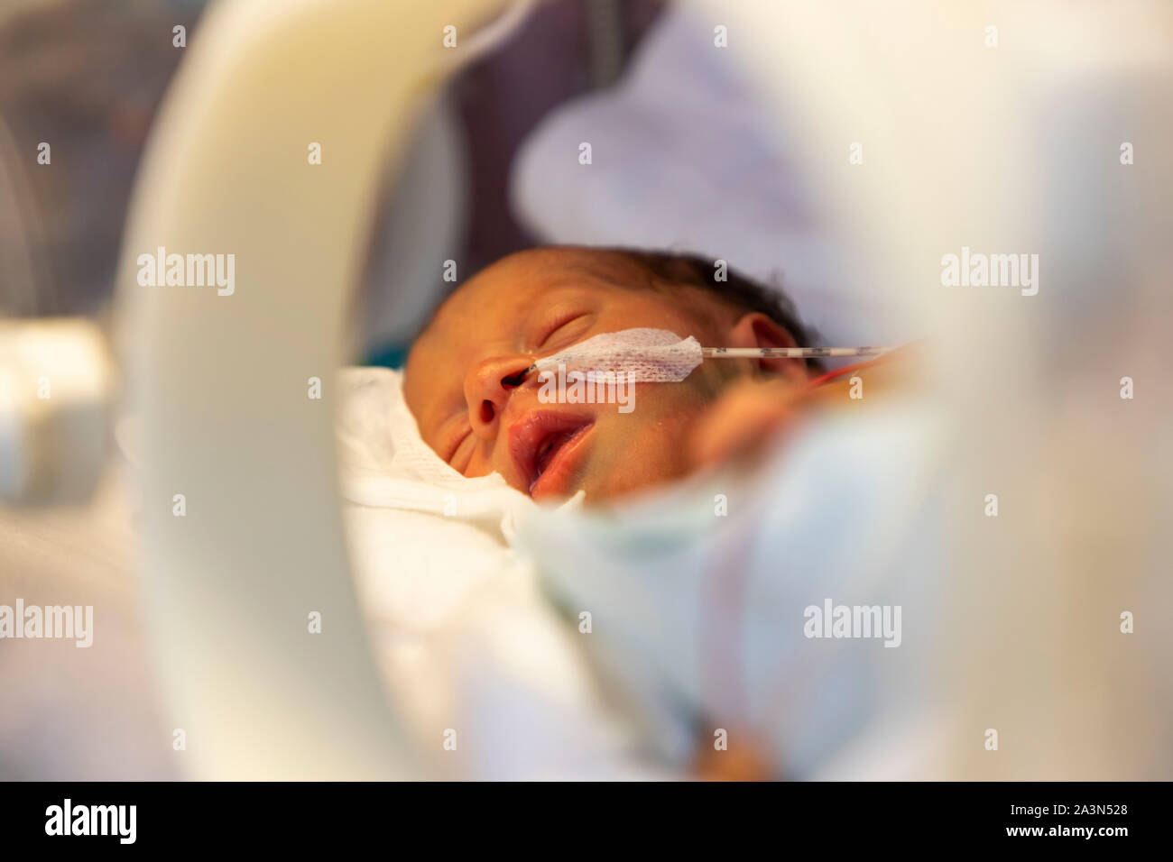 Premature baby incubator hi-res stock photography and images - Alamy